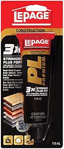 LePage PL Premium Polyurethane Construction Adhesive 118 ml ...