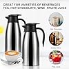 Amazon.com: 70 oz Thermal Coffee Carafe for keeping hot, Updated Carafe for hot liquid, Airpot ...