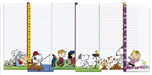 Peanuts Worldwide Peanuts Characters Lined Notepads Shopping List, 6 ...