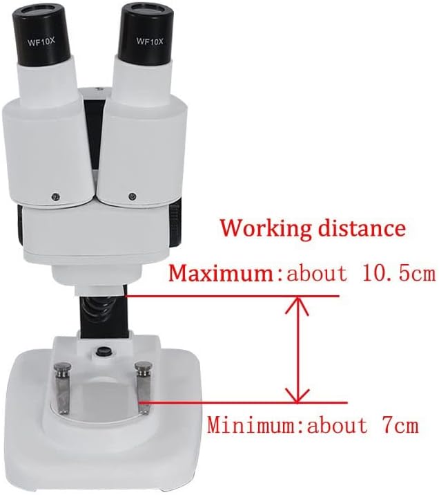 Microscope Adapter 20X40X Binocular Stereo Microscope Above LED Lights ...