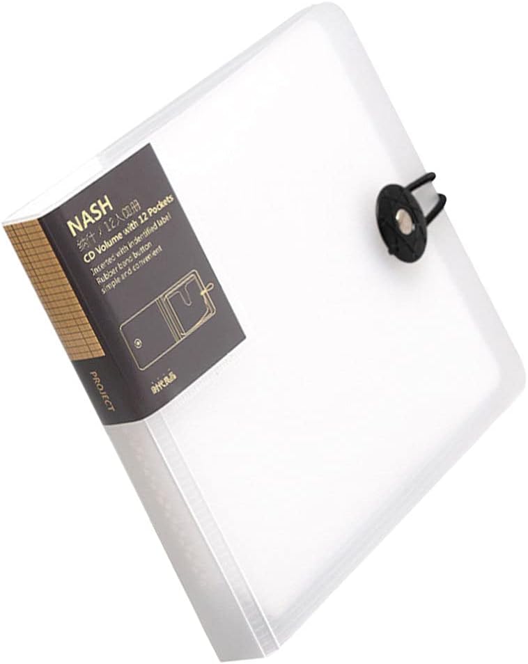 Amazon.com: UniKeep Disc 5 CD/DVD Wallet with Pages - Case of 30 (Clear ...