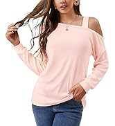 JINKESI Women Long Sleeve Tops Color Block Sweatshirts Round Neck Loose ...
