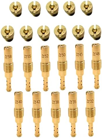 Amazon.com: 40 Pcs Carburetor Main Jet Slow Pilot Jet Kit - Fit for PWK ...