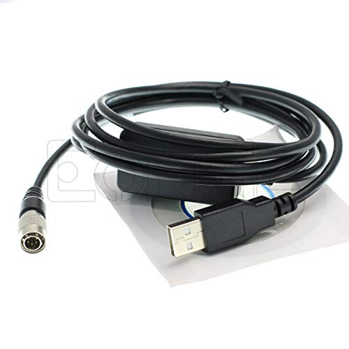 Eonvic Transfer Data Cable Hirose 6 Pin Male to USB for Trimble S6 S8 ...
