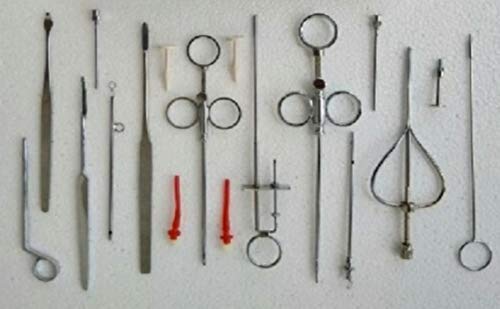 Buy mastitis kit for cattle Instruments Teat Set Mosquito Veterinary ...