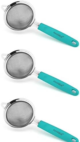 Kitchen Expert - Stainless Steel Tea Strainer | Set of 2 | Chai/Coffee ...