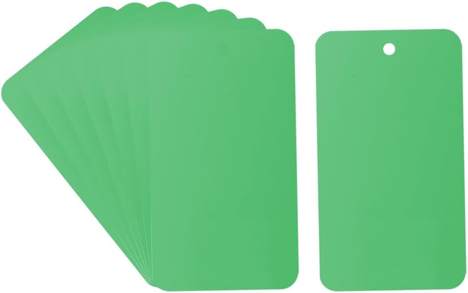 Amazon.com : 200 Pcs Plastic Shipping Tags Labels Waterproof Blank ...