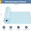 Amazon.com: Light Blue Wrapping Paper 15"x450", Blue Kraft Paper Roll ...