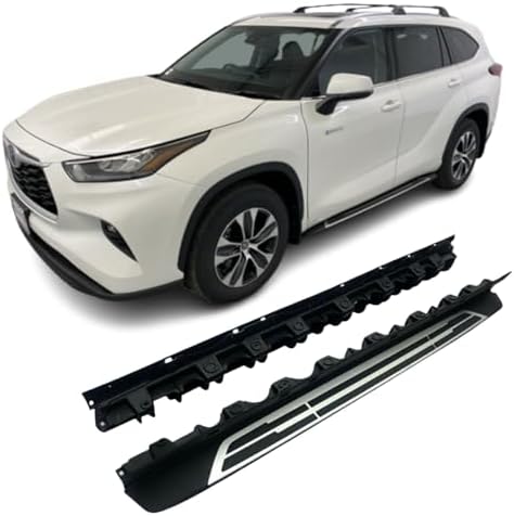 Amazon.com: S-Steel Side Steps Running Board fit for Highlander L LE ...