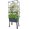 Amazon.com : Frame It All Hydroponic Tower with Trellis Frame and ...