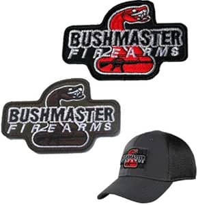 Amazon.com: 2pcs Bushmaster Firearms Military Patch Fabric Embroidered ...