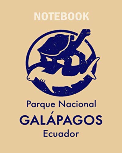 Notebook: galapagos national park ecuador – 50 sheets, 100 pages – 8 x ...