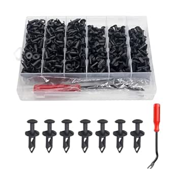 Amazon.com: 300pcs ATV UTV Nylon Fender Clips/Body Rivets for Can Am ...