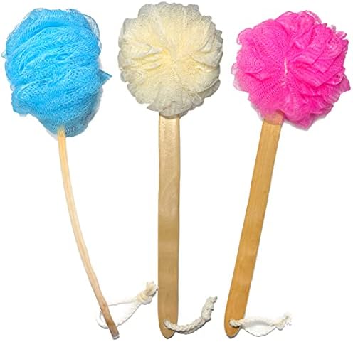 Amazon.com : Loofah Handled Back Brush for Shower & Bath Shower ...