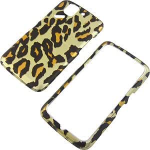 Amazon.com: Brown Leopard Print Protector Case Pantech Flex P8010 ...