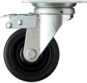Hammer Caster Switch Caster Rubber Wheel [Nylon Wheel Ball Bearing] 3.9 ...