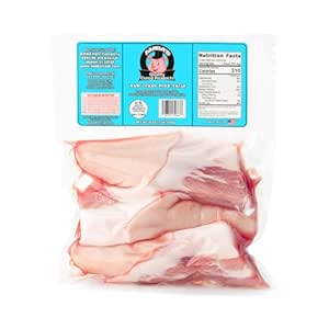 Amazon.com: Raw Cured Pork Tails, Net Weight 16oz (1lb) Vacuum Pack Bag ...