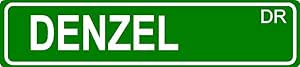 Amazon.com: DENZEL name 24" wide vinyl decal wall decor sticker of ...