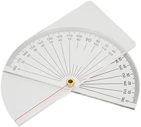Joint Goniometer, Finger Joint Goniometer, Clear 360 Degree Plastic ...
