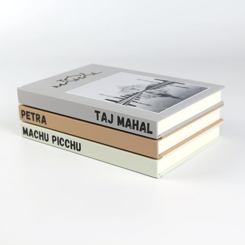Amazon.com: Set of 3 Decorative Books for Home Decor - Coffee Table ...