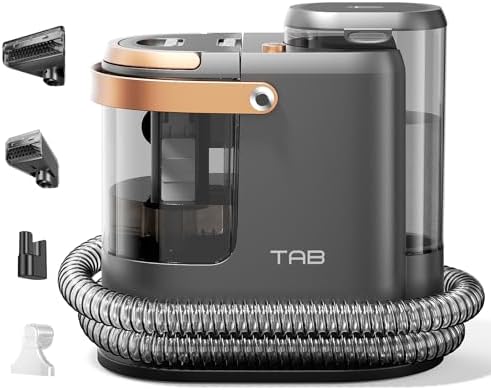 TAB Carpet Cleaner Machine, 18KPa Portable Upholstery Spot Cleaner ...