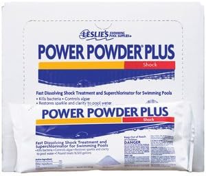 Amazon.com: Leslie's Power Powder Shock Superchlorinator for Swimming ...