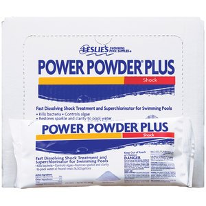 Amazon.com: Leslie's Power Powder Shock Superchlorinator for Swimming ...