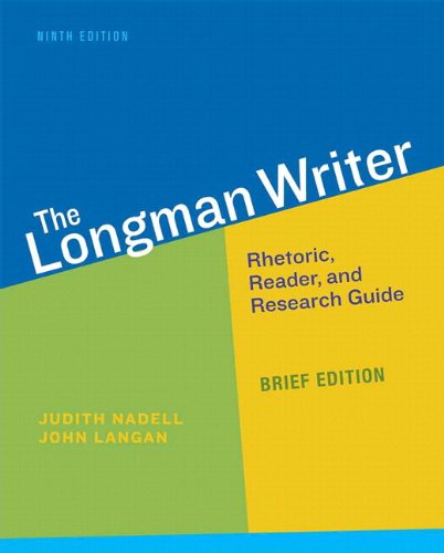 Amazon.com: The Longman Writer: Brief Edition Plus MyWritingLab with ...