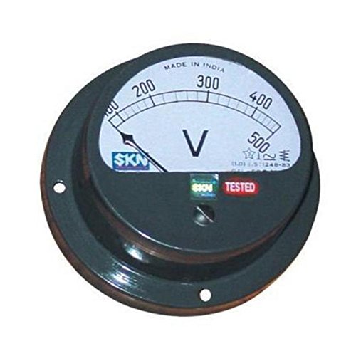 BENTEX SKN 6" Round Projection Volt Meter (Range: 0-500 to 0-600V ...