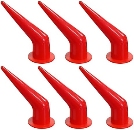 luzhidongm 6 pieces of curved caulking guns and nozzles, reusable ...