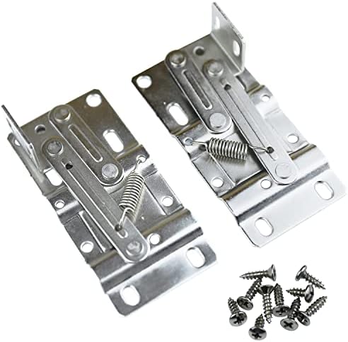 SUUJI Tip Out Tray Hinges,1Pair 45 Degrees Tilt Tray Hinge, Steel ...