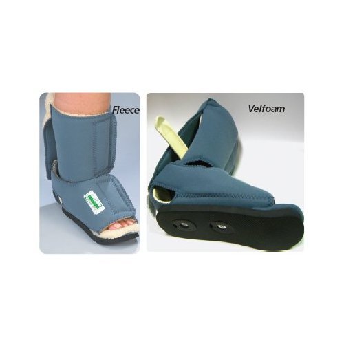 Amazon.com: Leeder Ankle Contracture Boot, Large, Velfoam, with ...