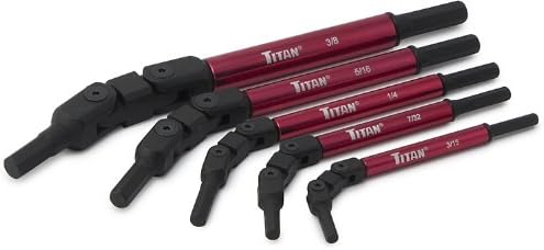 Titan 12753 SAE Swivel Hex Key Set - 5 Piece - Amazon.com