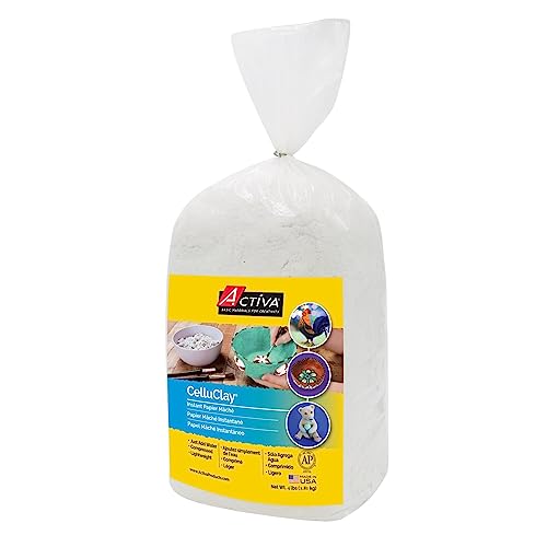 Snapklik.com : ACTIVA Products CelluClay Instant Papier Mache Mix