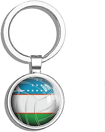 Amazon.com: PRS Vinyl Uzbekistan Volleyball World Flag Double Sided ...