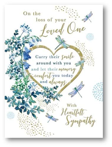 Noel Tatt Loss of your Loved One' Sympathy Card - Bluebells ...