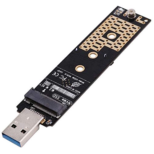 NVMe to USB Adapter M.2 SSD to USB 3.1 Type a Card with RTL9210 HDD ...