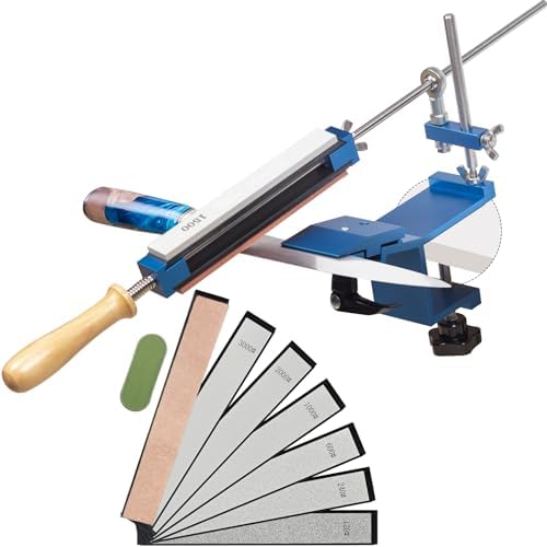 CWOVRS Knife Sharpening Kit with Quick-Clamp Design, Knife Sharpeners ...