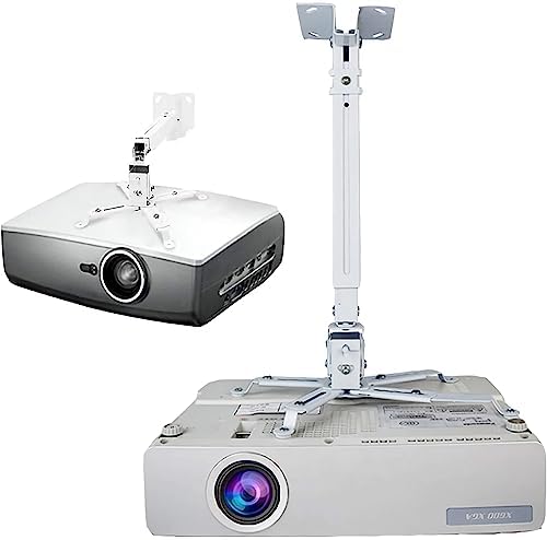 DazzelOn Ceiling Projector Mount Height Adjustable Universal Stand Fits ...