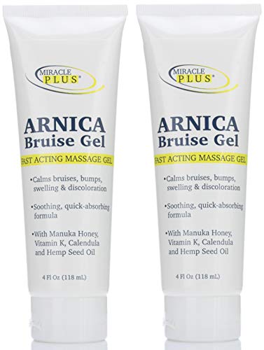 Buy Miracle Plus Arnica Bruise Relief Gel For Bruising, Swelling ...