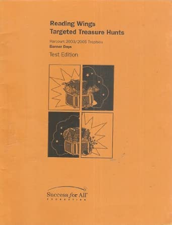 Reading Wings Targeted Treasure Hunts: Harcourt 2003/2005 Trophies ...