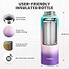 Amazon.com: RAYMYLO Insulated Water Bottle 40 oz, Triple Wall Vacuum ...
