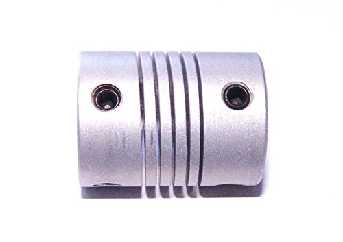 Amazon.com: Flexible Couplings 5mm to 8mm NEMA 17 Shaft Coupler for ...