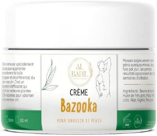 Bazouka Cream For Men, to harden and enlarge elargir, Made in Africa ...