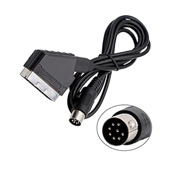 NORMICHIC RGB Scart Cable For N64/SNES/SFC/GC/PS2/PS1/SEGA MD1/MD2/DC ...