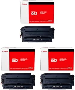 Amazon.co.jp: [Genuine Product] CANON Toner Cartridge 062 CRG-062, 3-Piece Set, Compatible with ...
