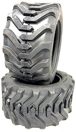 Amazon.com: Two-18x8.50-8 Lawn Tractor Mower Tires Lug R-4 R4 Skid Steer 18x8.5-8 Bar, Heavy ...
