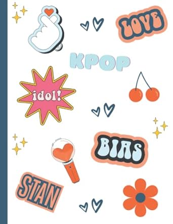 Kpop Composition Notebook: Notebook and Journal for K-Pop Lovers and ...