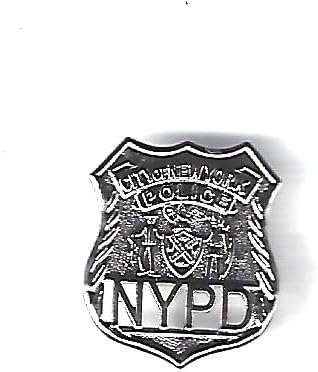 Amazon.com: lmcollectibles NYPD Police Officer Pin - Silver - Novelty ...