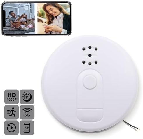 Amazon.com : ZXWDDP 2024 New WiFi Hidden Camera Detector with Smoke ...